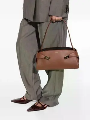 FERRAGAMO Hug Calf Leather Shoulder Bag