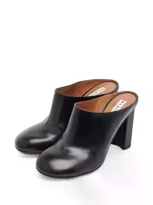 Alaïa Babylone Leather Mules