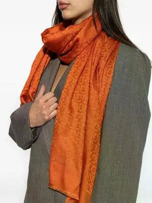 FERRAGAMO Gancini Monogram Scarf