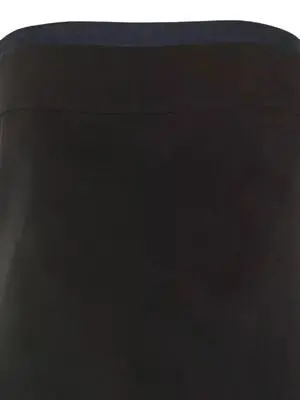 Paule Ka Crepe Strapless Maxi Dress With Bow Detail