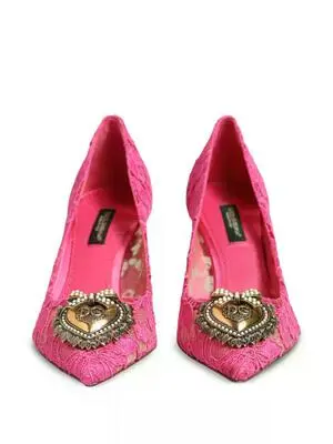 Dolce & Gabbana Lace Pumps - Pink