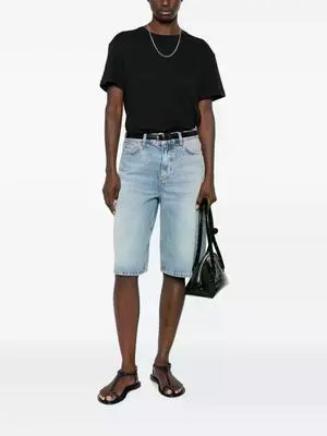 TOTEME Light Washed Denim Board Shorts