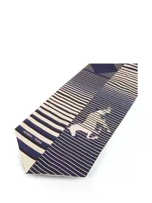 Hermès Silk Scarf - Blue
