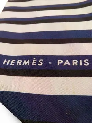 Hermès Silk Scarf - Blue