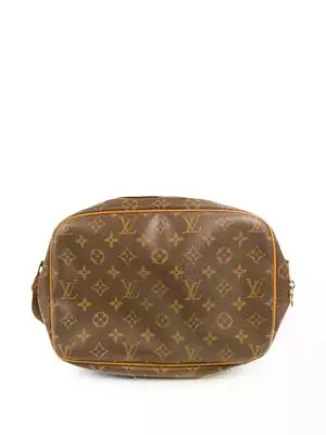 LOUIS VUITTON Monogram Reporter Pm Shoulder Bag - Brown