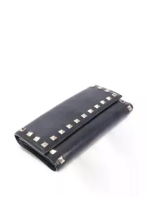 Valentino Garavani Rockstud Threefold Long Wallet