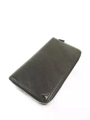 Prada Saffiano Leather Long Wallet