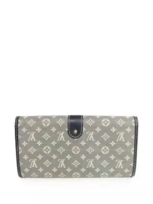 LOUIS VUITTON Sarah Monogram Idylle Wallet - Grey