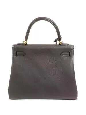 Hermès 2026 25 Kelly Tote Bag - Black