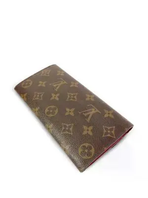 LOUIS VUITTON Emilie Monogram Wallet - Brown