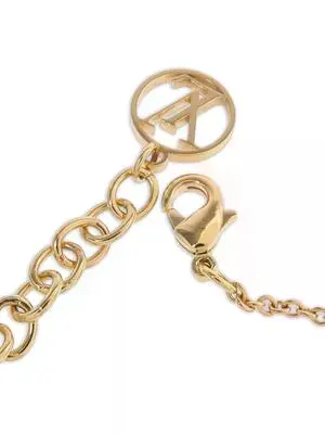 LOUIS VUITTON Logo Charm Bracelet - Gold