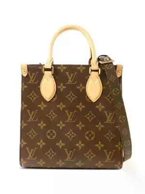 LOUIS VUITTON Bb Sac Plat Monogram Tote Bag
