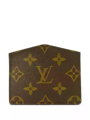 LOUIS VUITTON Tribal Mask Monogram-pattern Card Holder