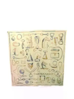 Hermès Mors A Jouets Bandana Scarf
