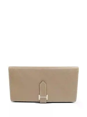 Hermès Bearn Leather Wallet - Neutrals