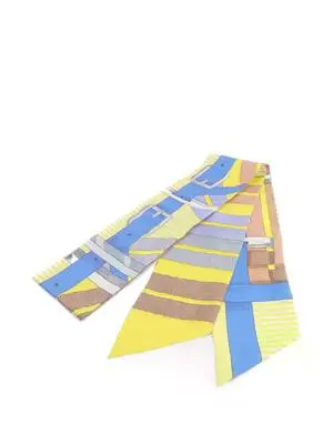 Hermès Maxi Twilly Scarf - Yellow