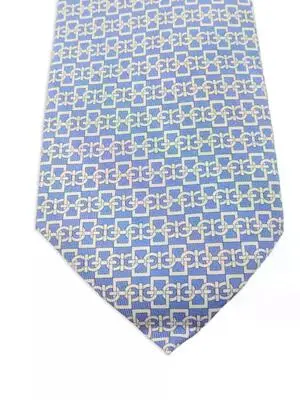 FERRAGAMO Gancini Pattern Tie