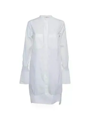 Celine High Slit Mini Shirt Dress