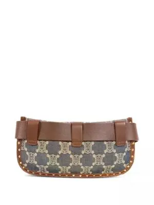 Celine Triomphe Denim Belt Bag