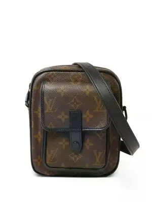 LOUIS VUITTON Christopher Shoulder Bag - Brown