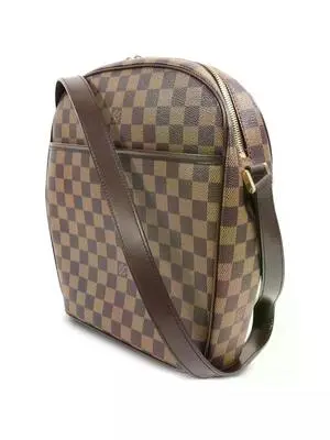 LOUIS VUITTON Damier Ebene Ipanema Gm Shoulder Bag - Brown