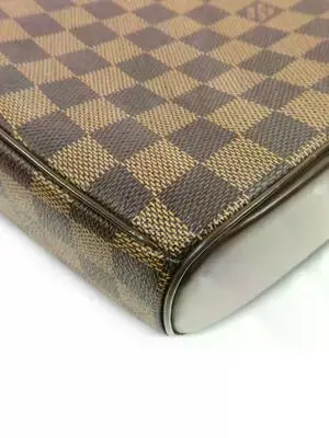 LOUIS VUITTON Damier Ebene Ipanema Gm Shoulder Bag - Brown