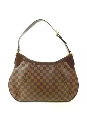 LOUIS VUITTON Damier Ebene Pm Thames Shoulder Bag - Brown