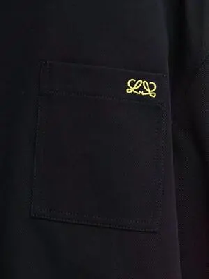 Loewe Zip-up Jacket With Embroidered Anagram Logo