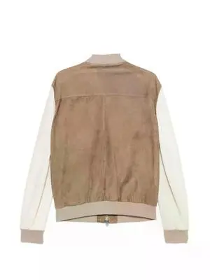 LOW BRAND Panelled Bomber Jacket