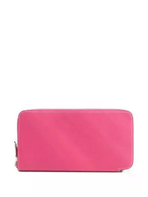 Hermès Silk In Long Epsom Wallet - Pink