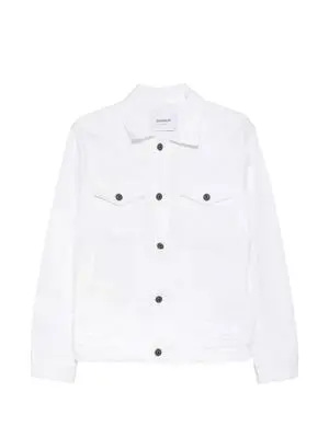 DONDUP Logo-plaque Button-down Denim Jacket