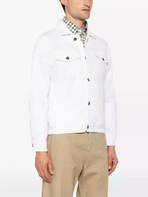 DONDUP Logo-plaque Button-down Denim Jacket