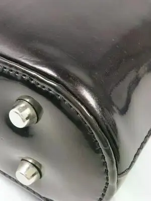 Versace Patent Leather Tote Bag