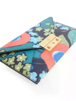 Tory Burch Juliette Floral-print Envelope Wallet