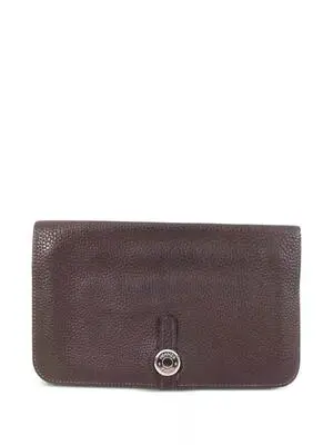 Hermès Dogon Gm Wallet - Brown