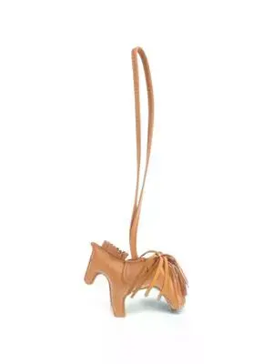 Hermès Pm Rodeo Horse Charm - Neutrals