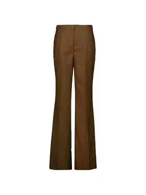 Gabriela Hearst Vesta Side-buckle Trousers