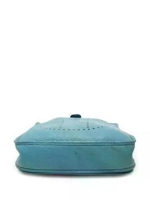 Hermès Clemence Evelyne Ii 29 Crossbody Bag - Blue