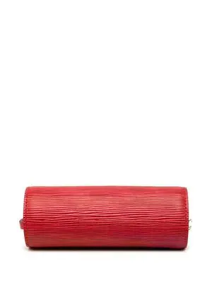 LOUIS VUITTON 1997 Epi Pochette Papillon Handbag - Red