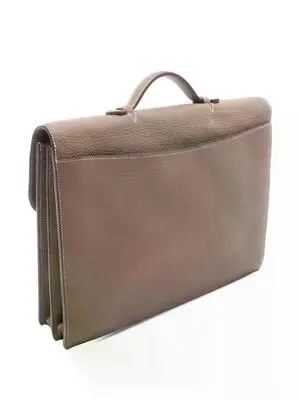 Hermès Sac À Dépêches 38 Briefcase - Grey