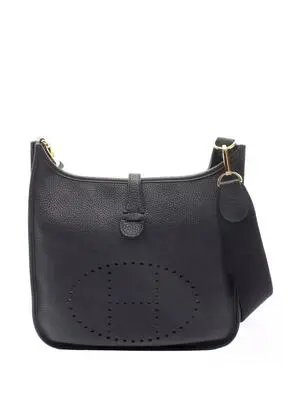 Hermès 29 Clemence Evelyne Iii Crossbody Bag - Black