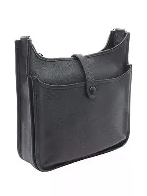 Hermès 29 Clemence Evelyne Iii Crossbody Bag - Black
