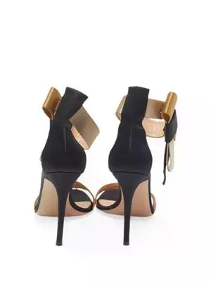 GIANVITO ROSSI Geisha Ankle Strap Sandals