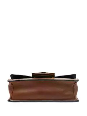 LOUIS VUITTON Monogram Reverse Dauphine Wallet On Chain Crossbody Bag - Brown
