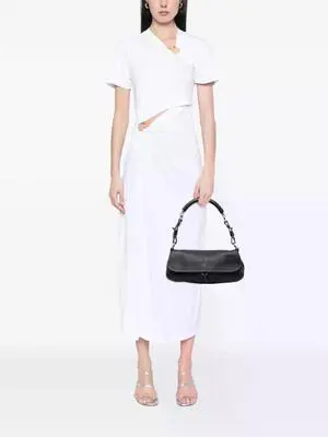Prada Vitello Daino Flap Shoulder Bag