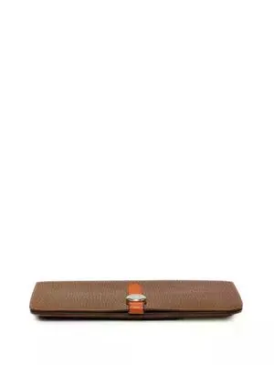 Hermès 2010 Togo Dogon Duo Wallet Gm Long Wallets