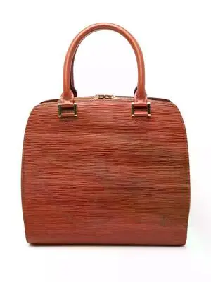 LOUIS VUITTON Epi Pont Neuf Pm Handbag - Brown