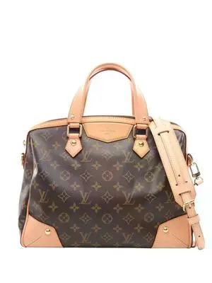 LOUIS VUITTON Monogram Retiro Pm Satchel - Brown