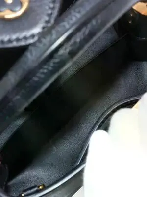 LOUIS VUITTON Taurillon Mini Capucines Satchel