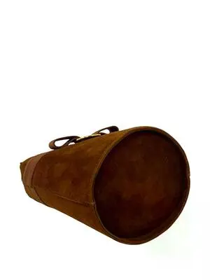 FERRAGAMO Vara Suede Bucket Bag
